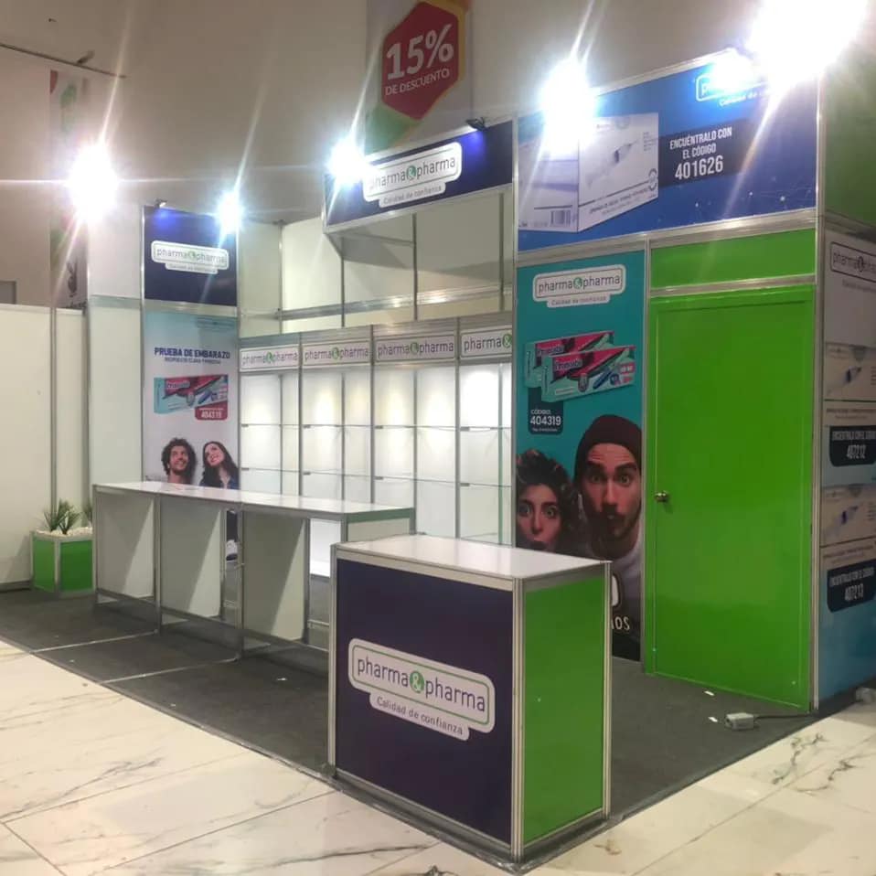 Stands Octanorm - Renta de Stands para ferias